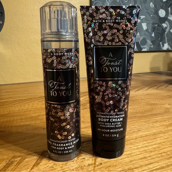 Bath & Body Works | Bath & Body | Nwt A Toast To You Hydration Cream ...